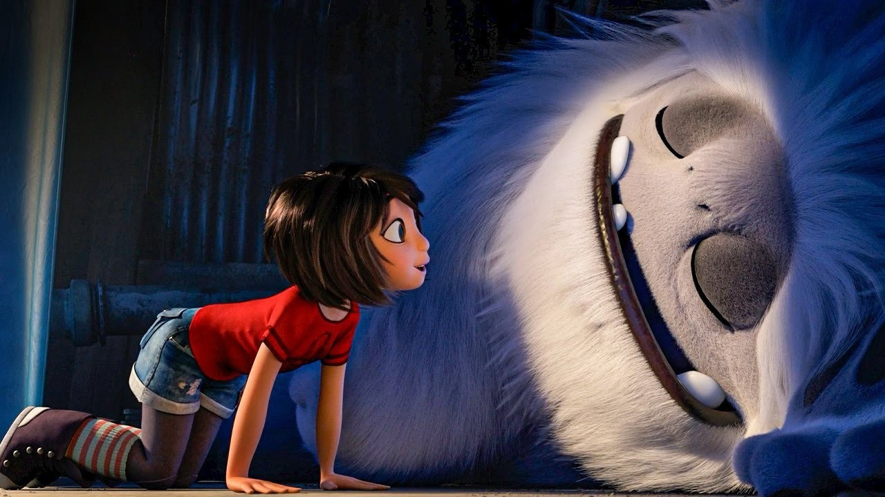 Yi finds a yeti on her roof abominable