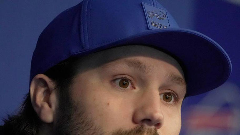 Josh Allen's brilliant answer to marriage-related question one year ...