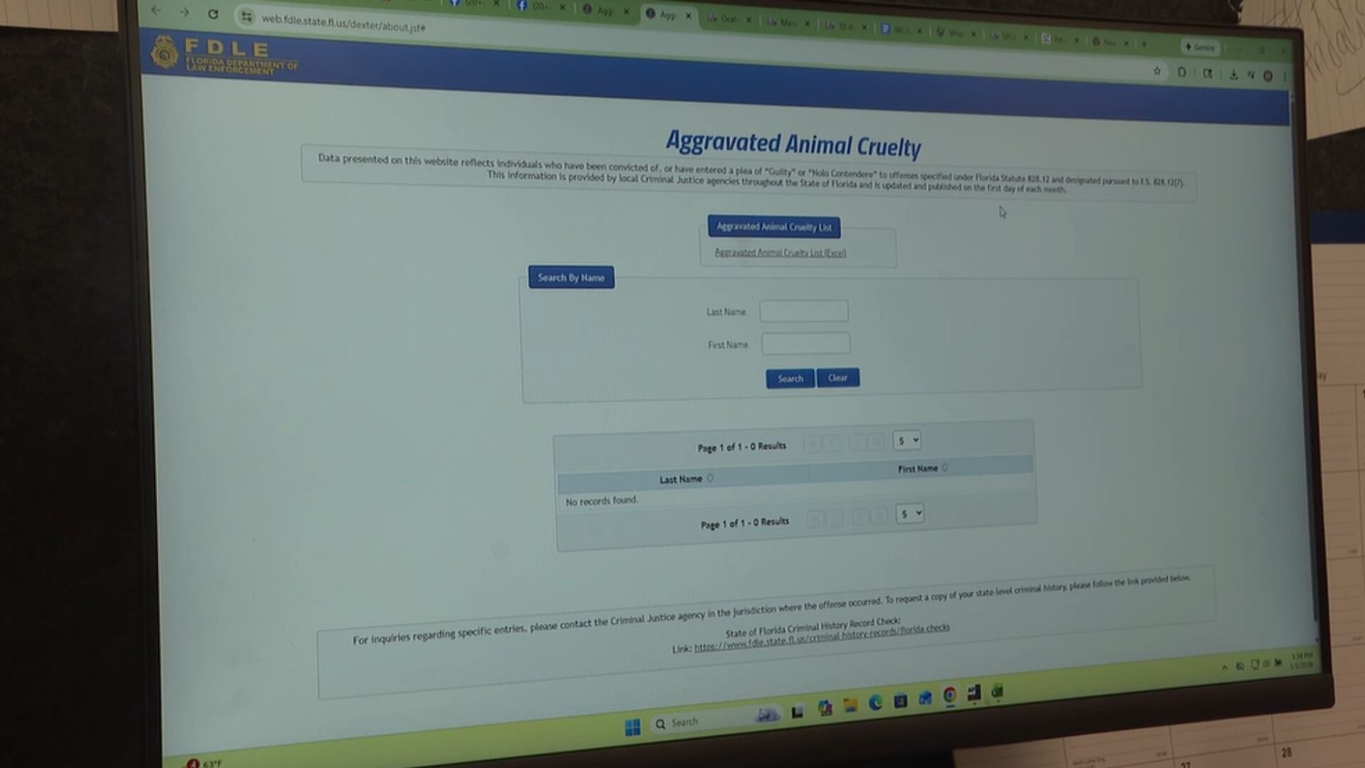 Federal lawmakers propose national animal abuser registry