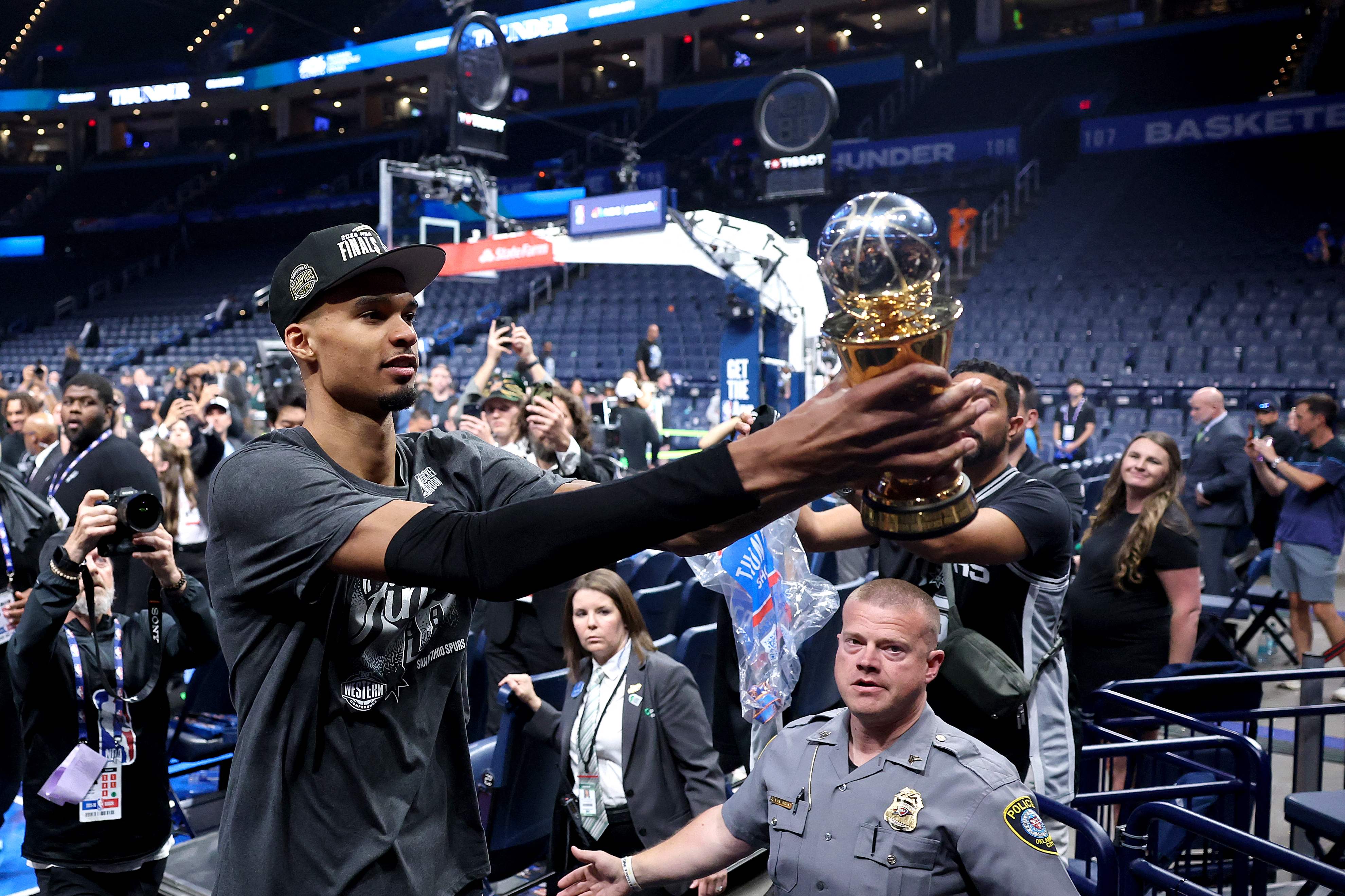 Victor Wembanyama's track record vs Knicks ahead of Spurs' NBA Finals ...