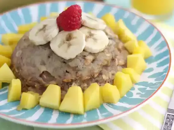 Bowl cake mit Banane