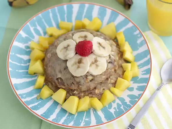 Bowl cake mit Banane