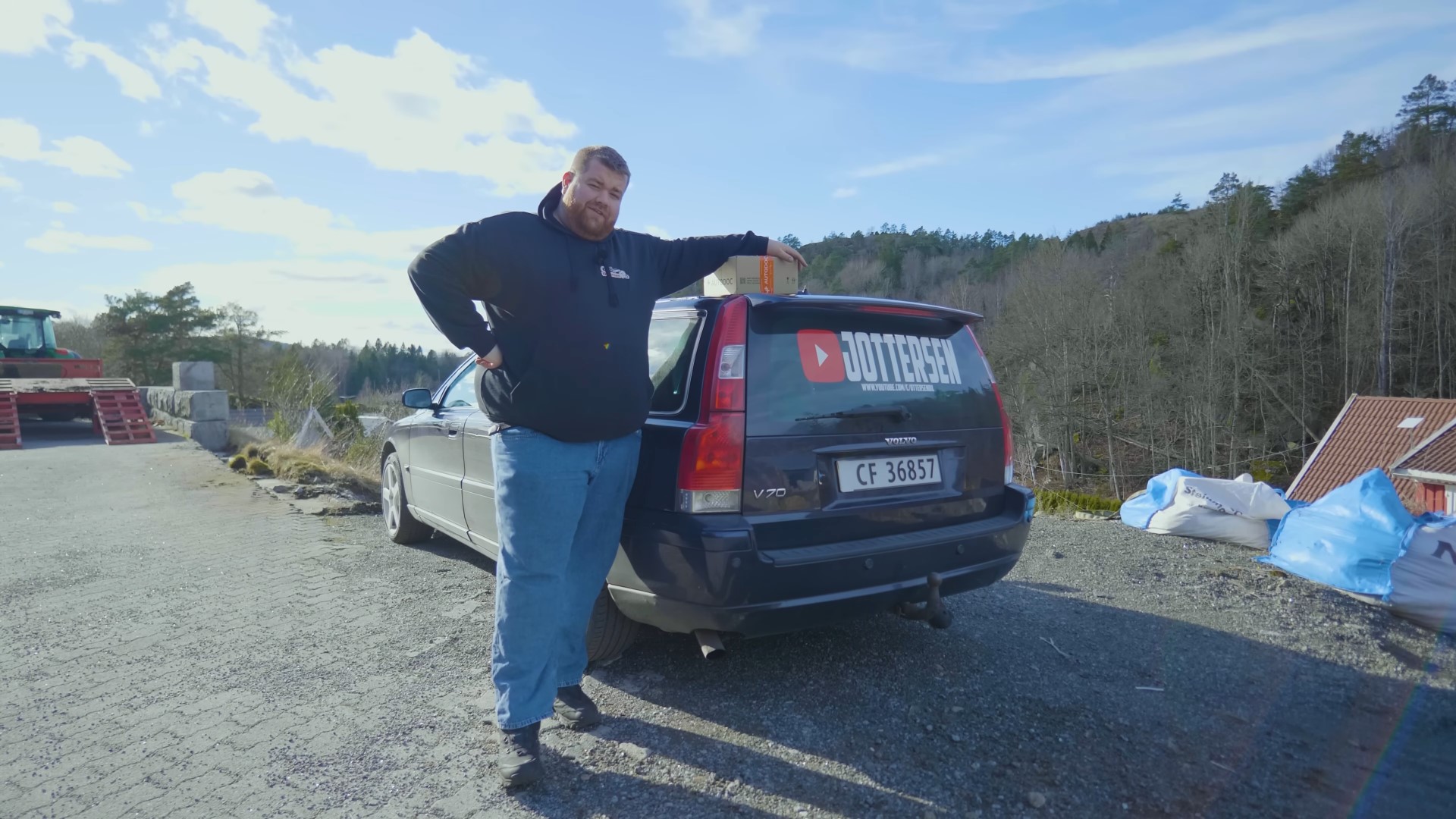 Mye ruster på den gamle V70-en min