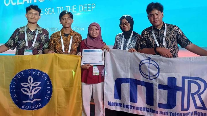 Tim Mahasiswa IPB Raih First Place Winner IEEE OES 2026