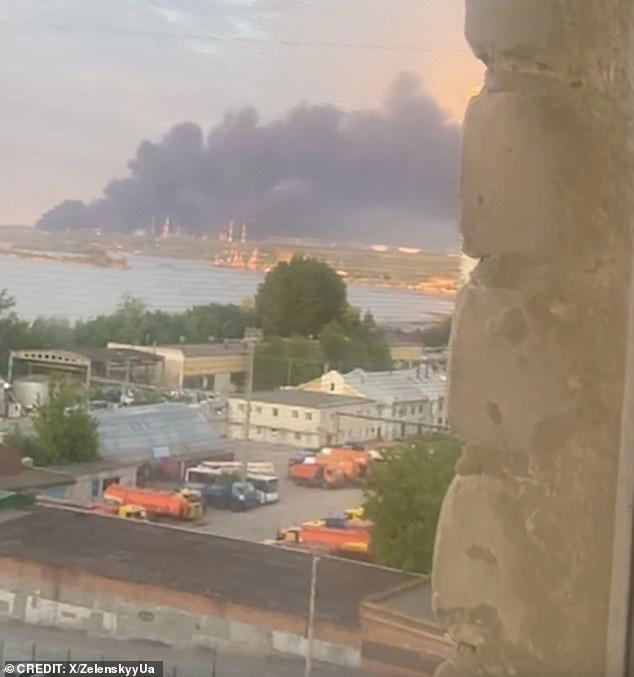 Ukrainian drones strike oil pumping station 800 miles into Russian ...