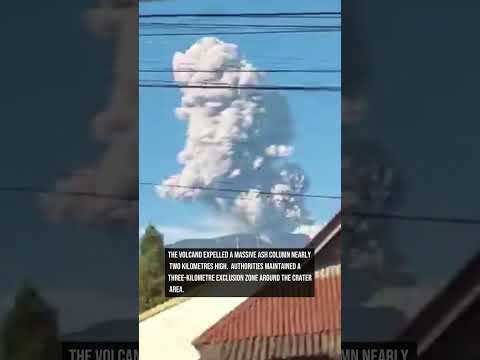 Indonesia’s Mount Merapi has erupted, sending a towering column of ...