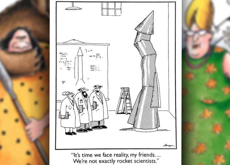 10 funniest Far Side comics that totally rewrite science