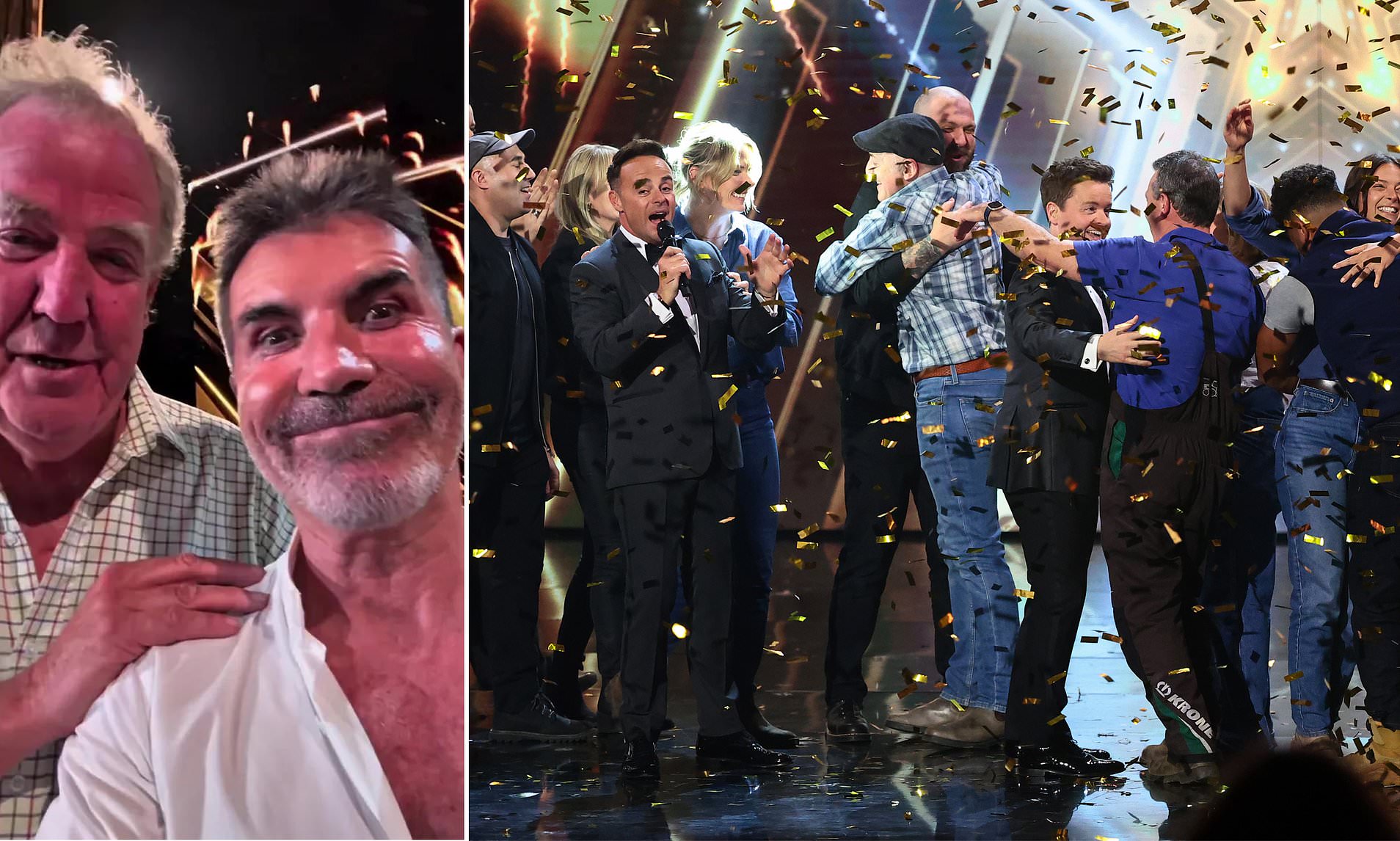 Jeremy Clarkson reveals he partied until 4:30am with his BGT-winning ...
