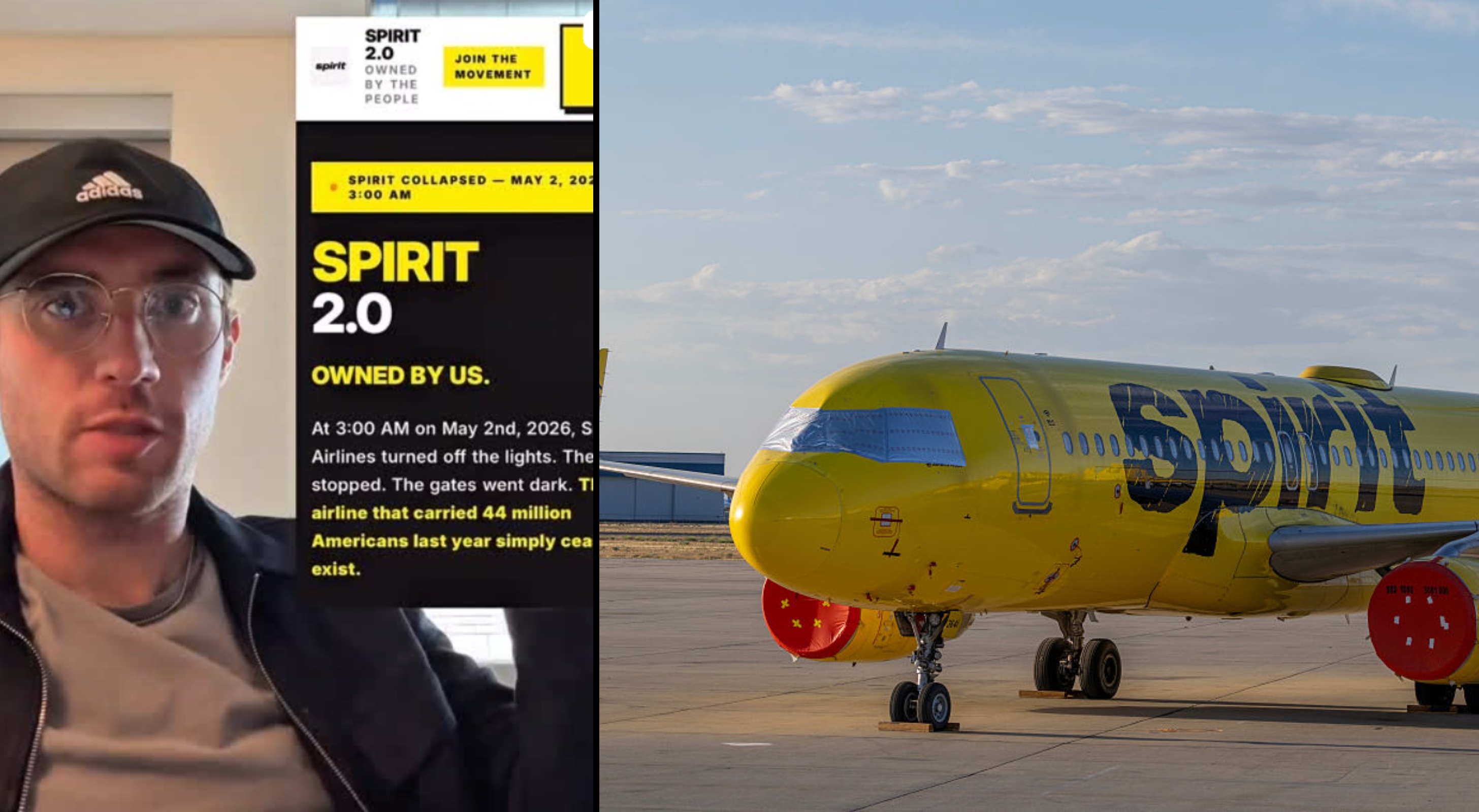 A TikToker joked about the public pitching in to buy Spirit Airlines ...