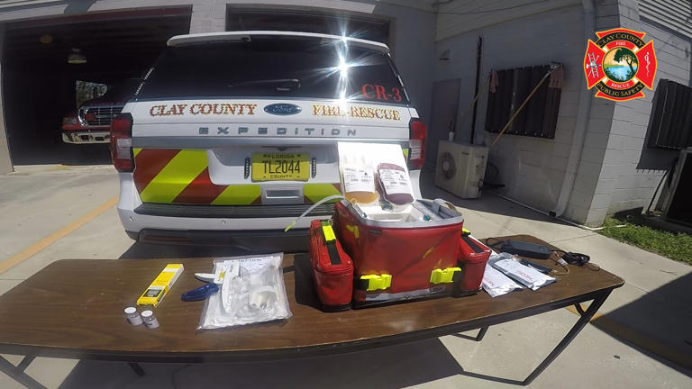 Clay County Fire Rescue launches new prehospital blood transfusion program
