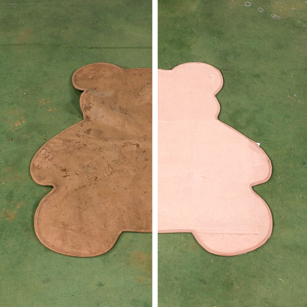 The magic of satisfying rug cleaning!💧