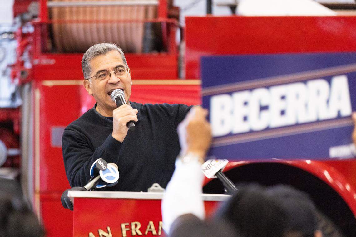 Becerra, Steyer trade legal threats over attack ad days before primary