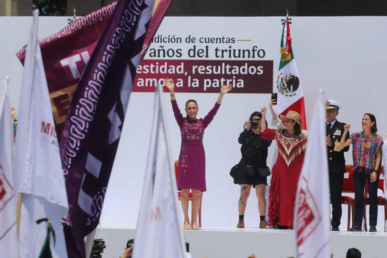 Sheinbaum voltea al exterior en primeros 20 meses de gobierno; todos ...