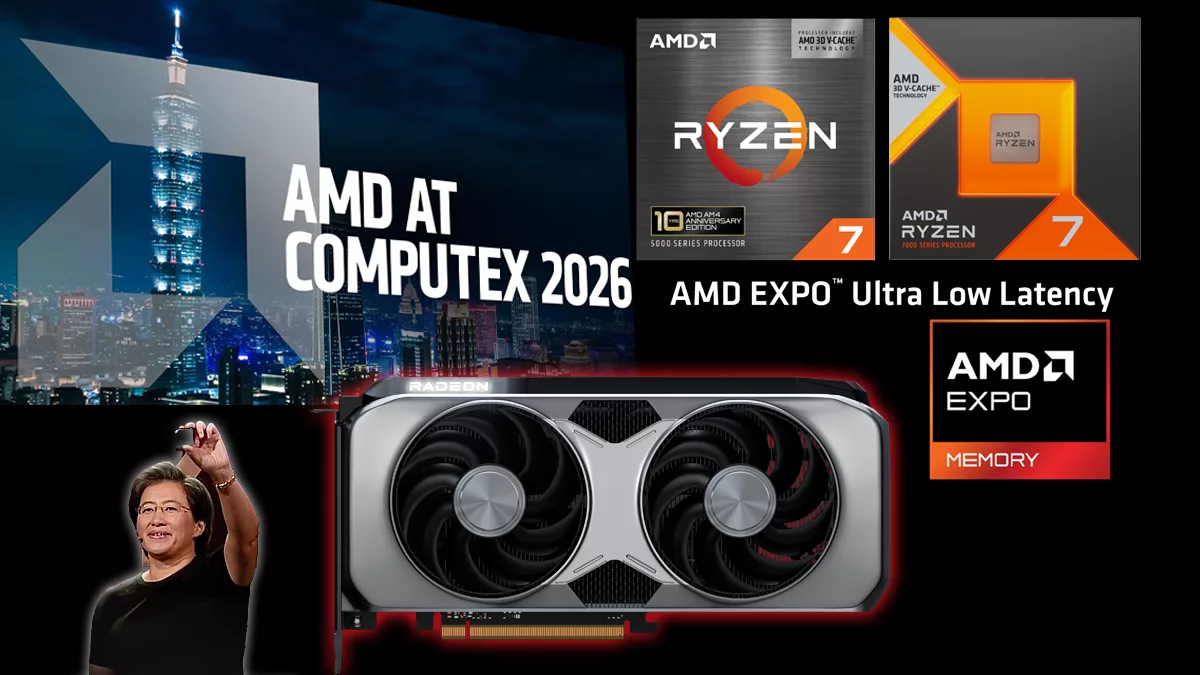 AMD Computex 2026 announcements: 9070 GRE/7700X3D/5800X3D/EXPO ...