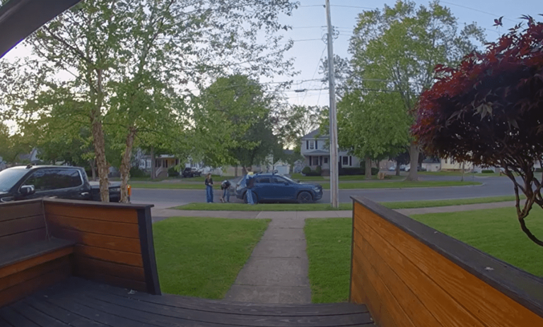 Cups of water launched at Oneida family, damaging vehicle