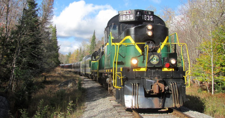 This scenic Adirondack train ride shows off New York's best views