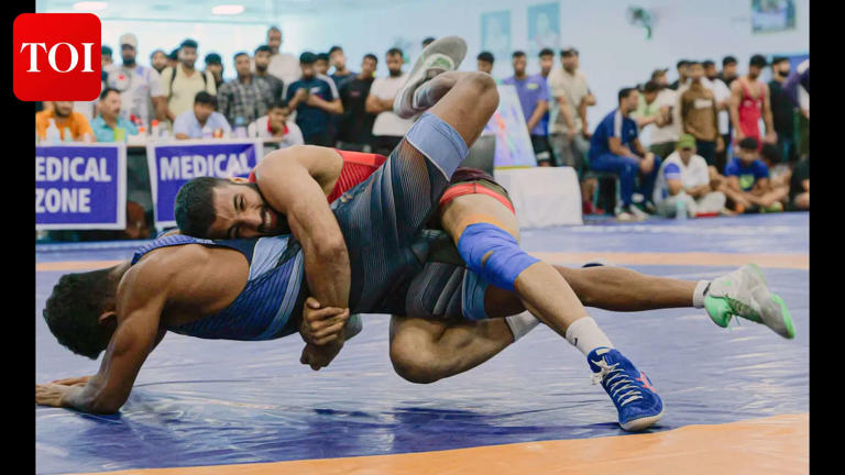 Coach Shako Bentinidis watches men’s trials: Marks out Sujeet Kalkal ...
