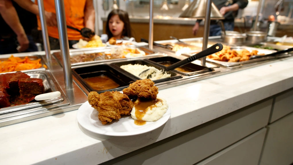 12 Golden Corral menu items ranked by popularity