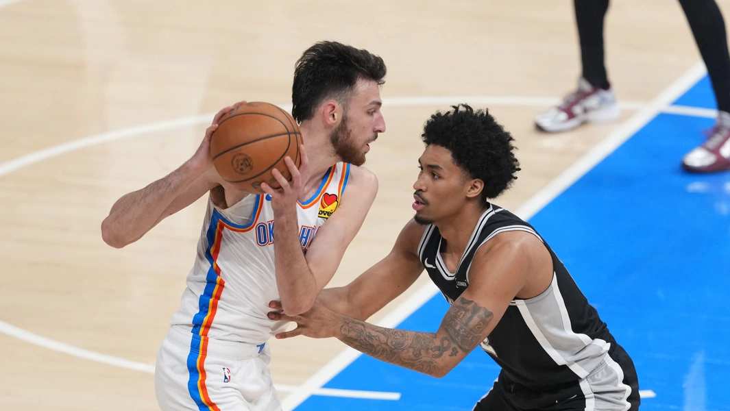 Holmgren admits rhythm issues as Thunder face Spurs rivalry test