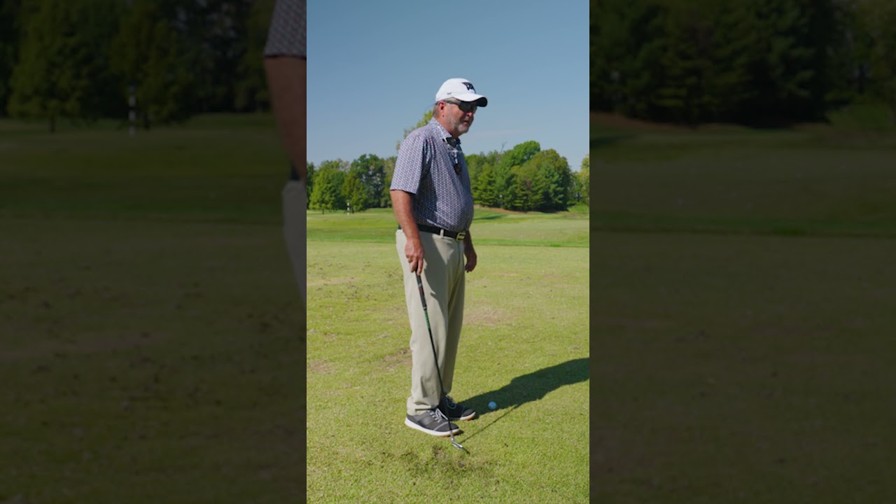 PGA players don't take divots with their wedges