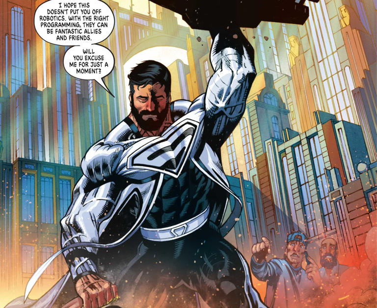 DC's new Superman debuts official logo and costume, with different ...