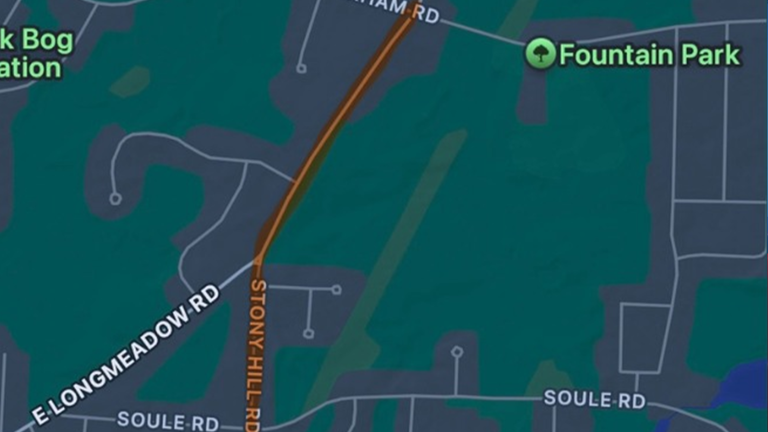 Stony Hill Road in Wilbraham to close for paving this week