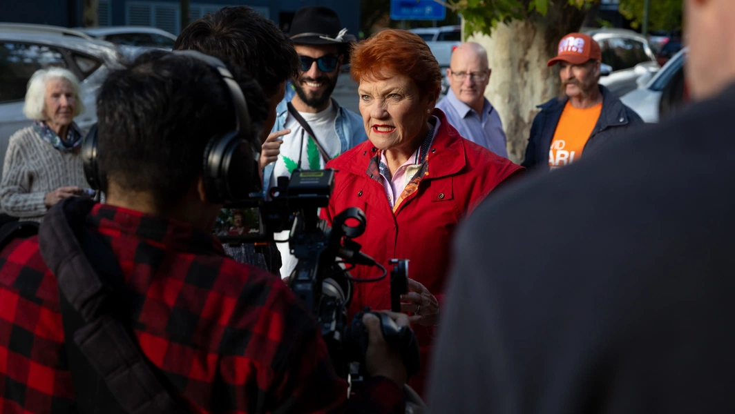 Hanson says she is ready to be prime minister as poll puts One Nation ahead