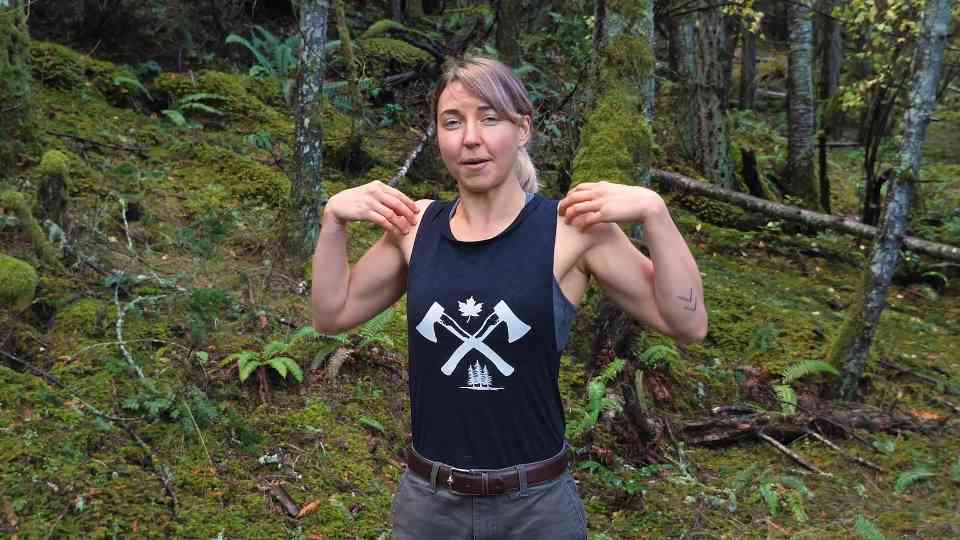 Build an easy arm routine │ Woodsy workout