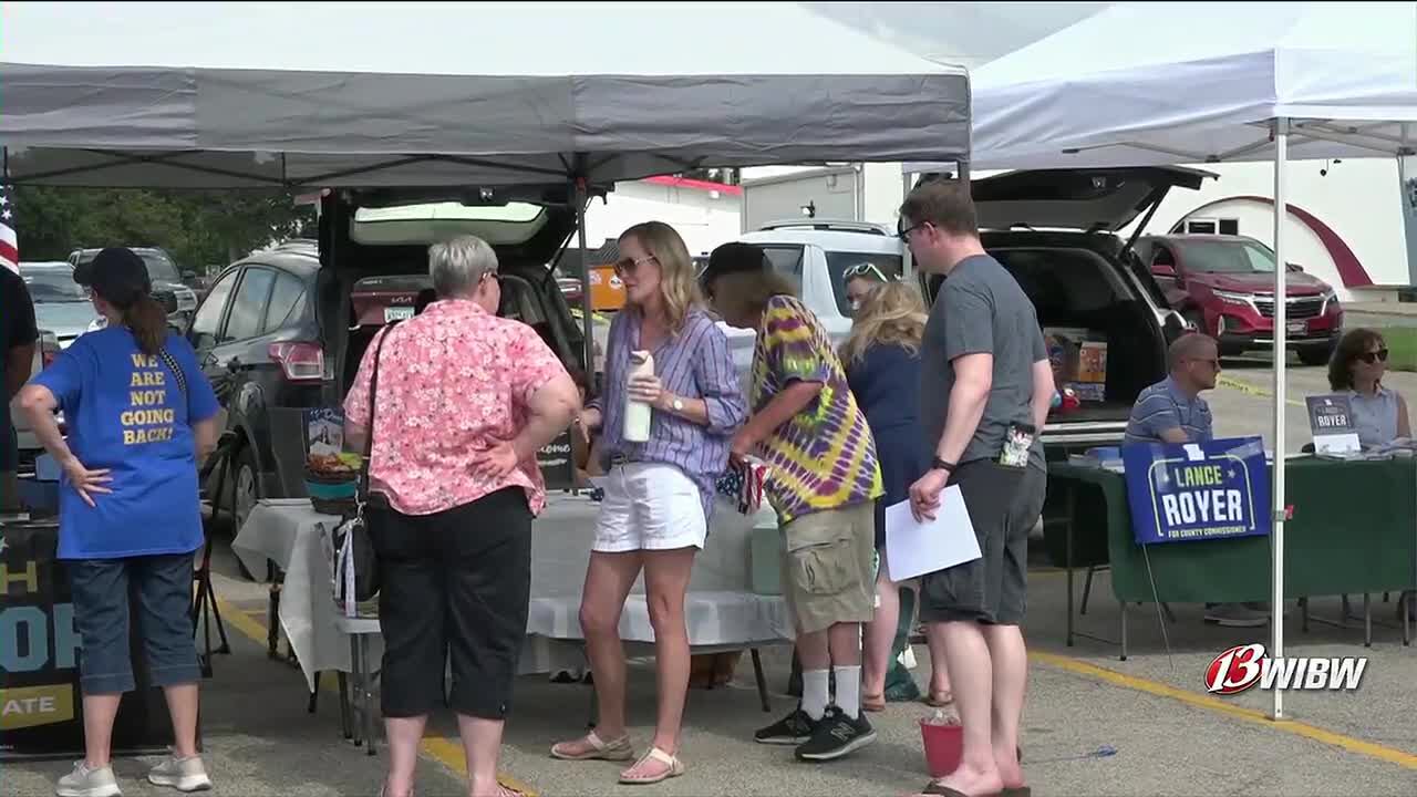Shawnee County Democrats office holds Democracy Tailgate to meet the ...