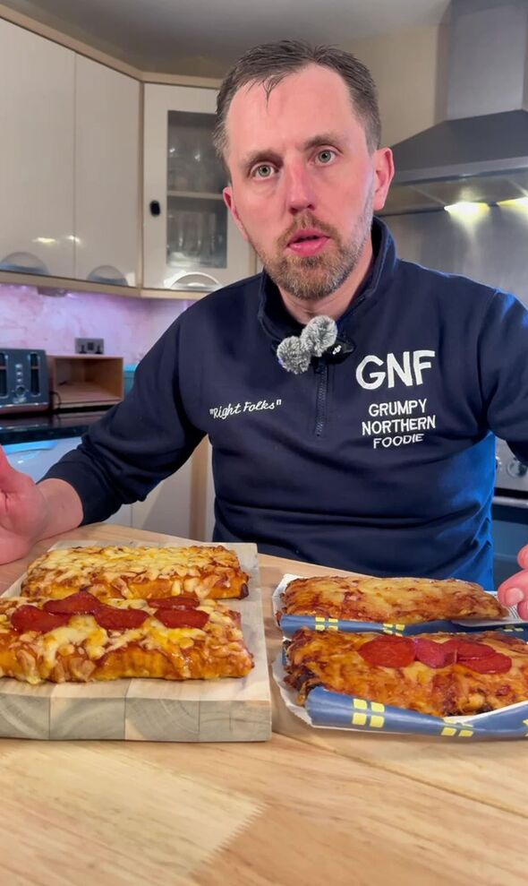 I taste tested Greggs store pizza and frozen Iceland version - my ...