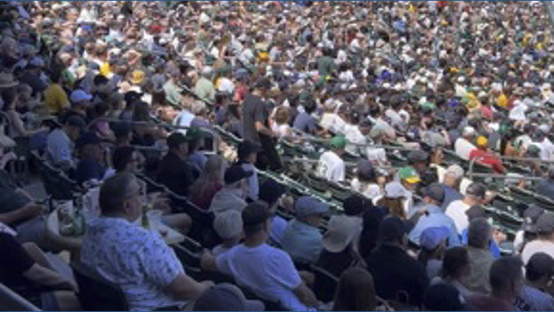 12,515 fans pack Sutter Health Park for the A’s-Yankees series finale