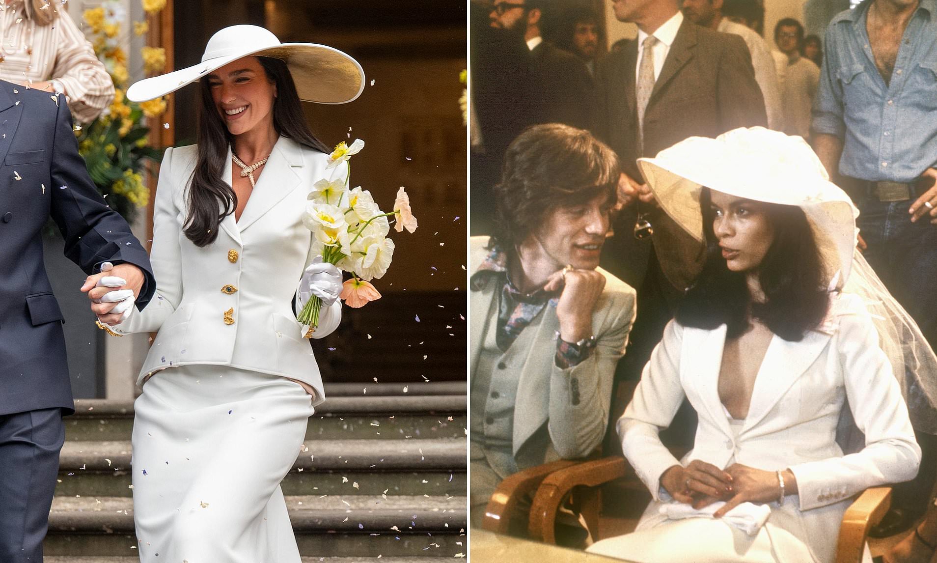Laura Craik: Dua Lipa's elegant bridal two-piece was inspired by Bianca ...