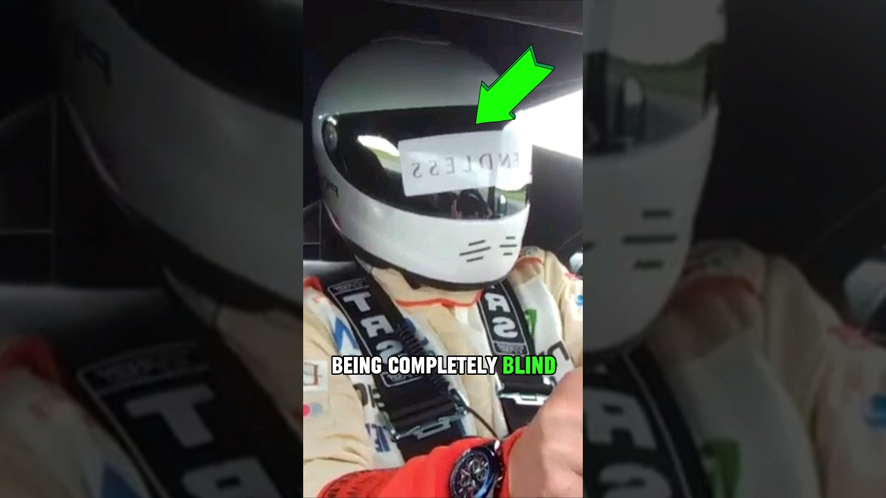 Blind man sets speed record 💪 #shorts #supercars