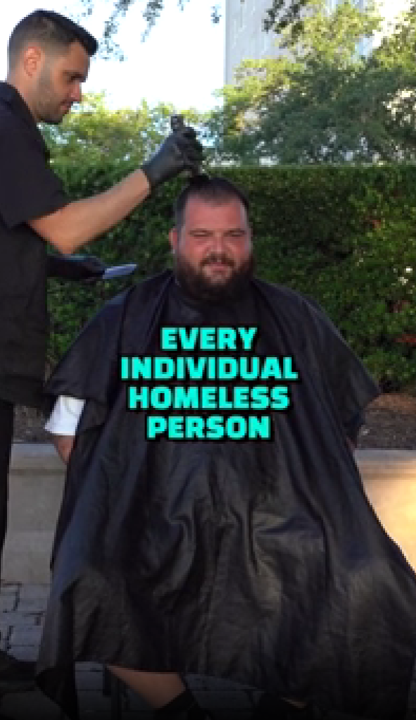Giving my friend Jukebox a haircut and helping him rebuild