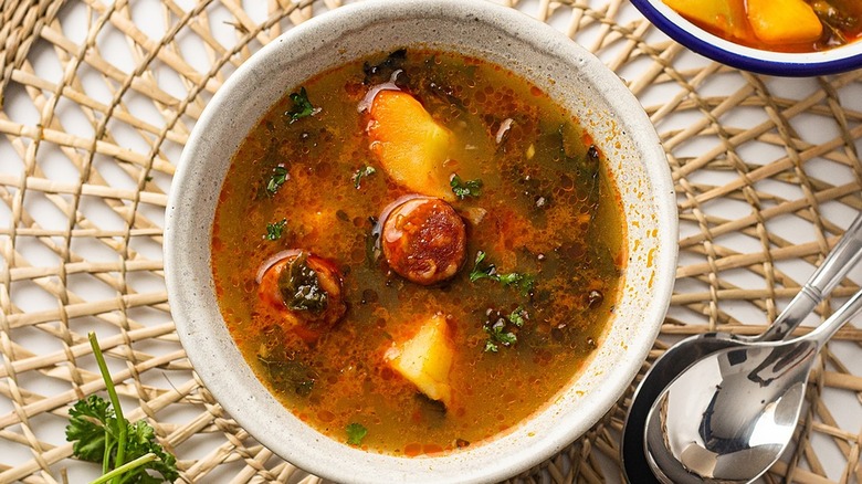 Portuguese kale soup recipe