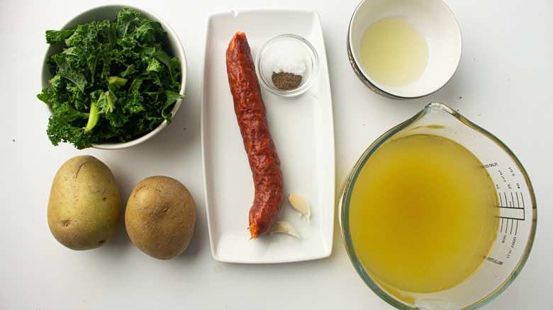 Portuguese kale soup recipe