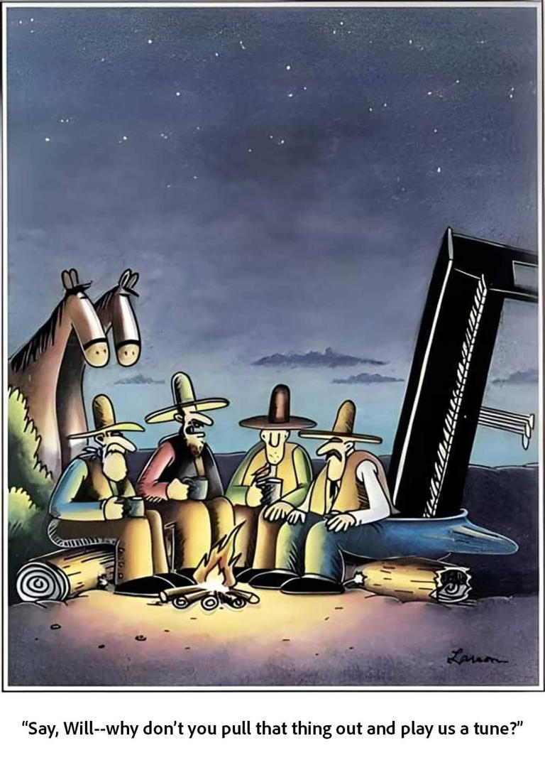15 funniest Far Side comics about music