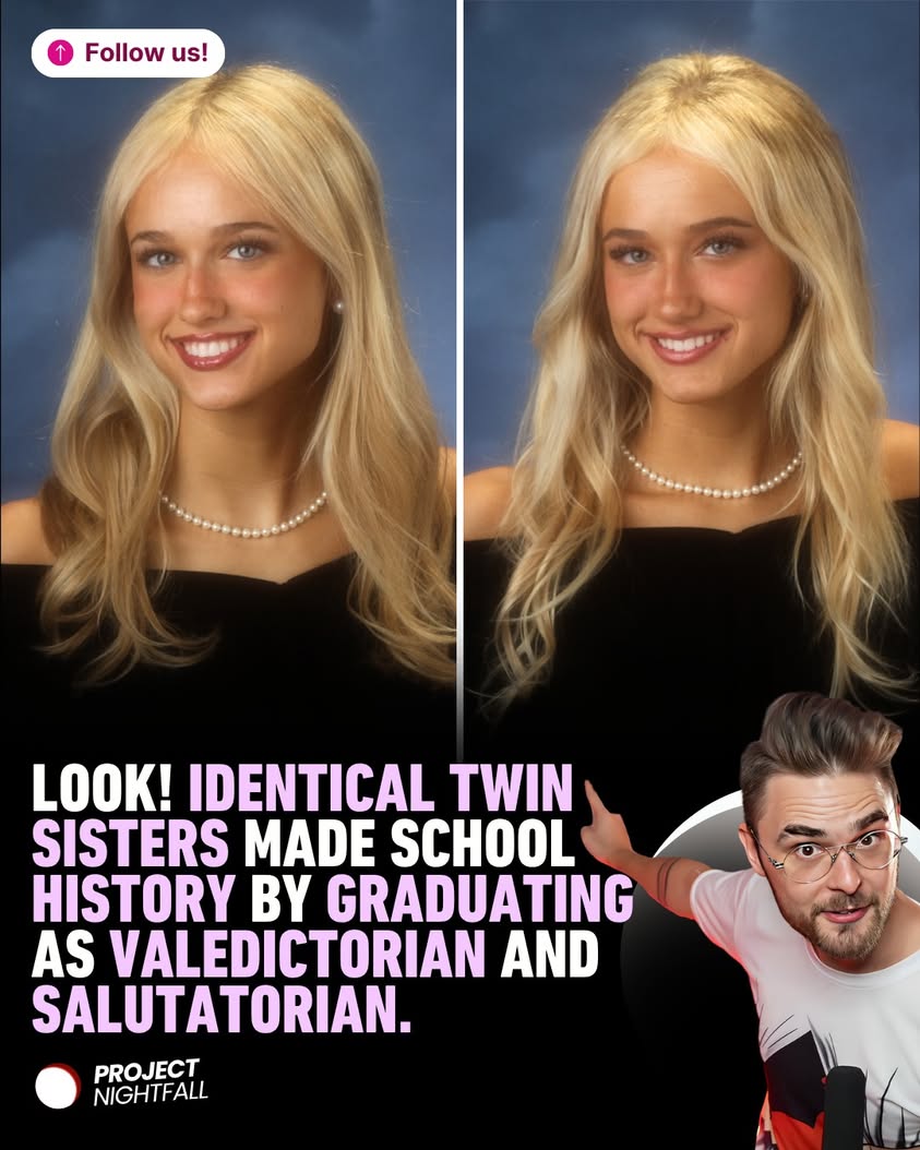 Twin power: Sisters shatter 144-year record, valedictorian & salutatorian!