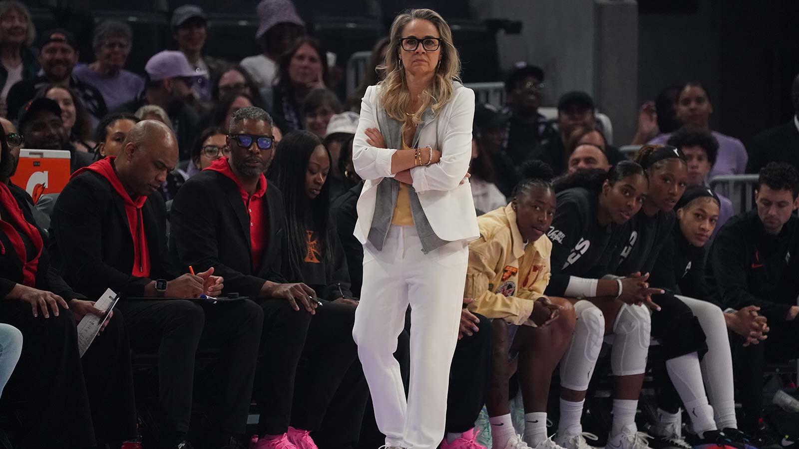 Aces’ Becky Hammon nearly makes WNBA history with 150th career win