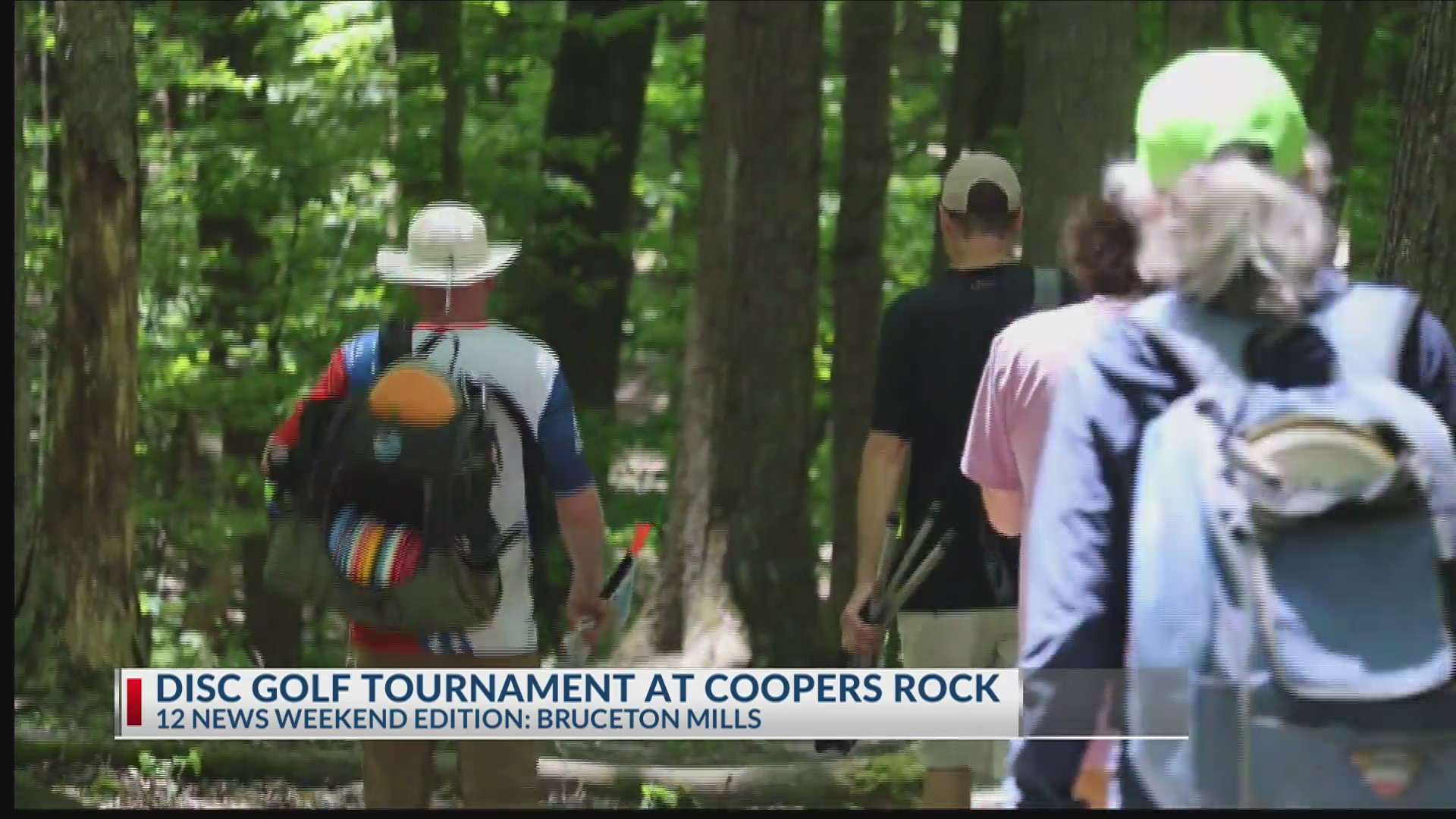 Coopers Rock hosts first sanctioned disc golf tournament