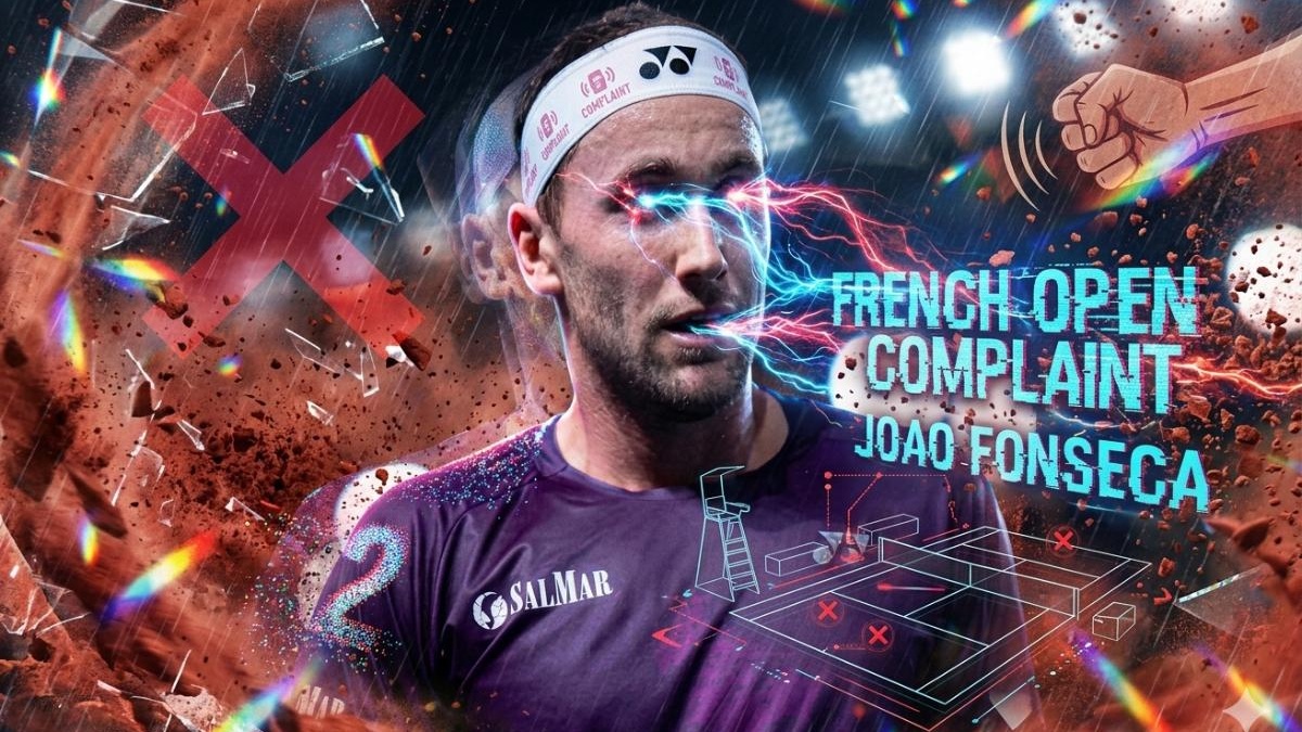 Casper Ruud issues French Open complaint during his match with Joao Fonseca
