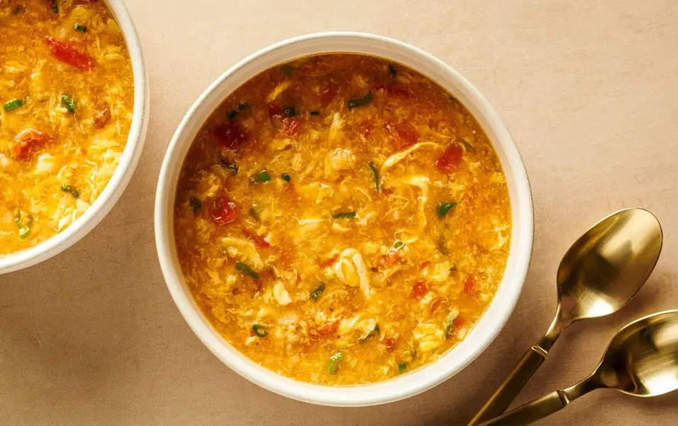 Master the art of silky egg drop soup