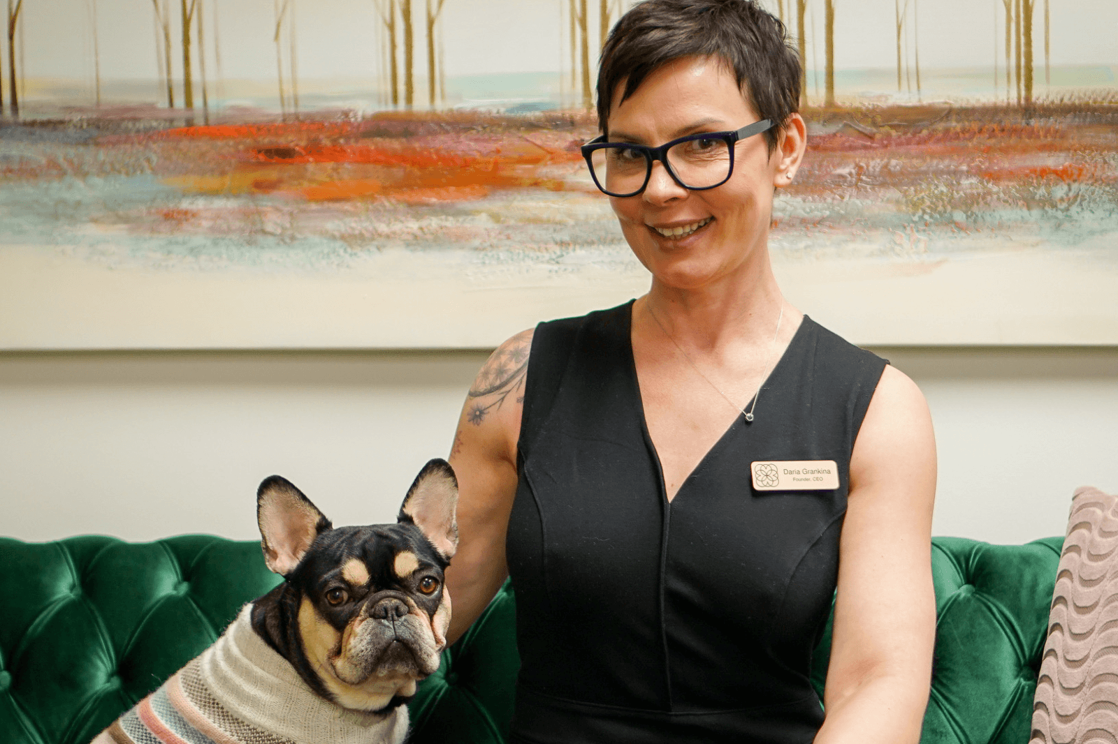 Meet the woman (& pup!) behind the Bodhi Salt Center