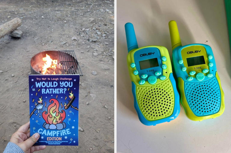 27 outdoor activities to entertain your kids on a family camping trip