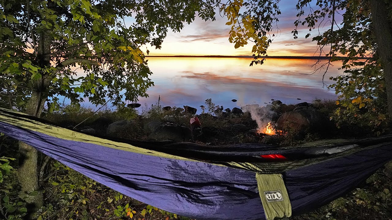 I spent the night alone on a remote island