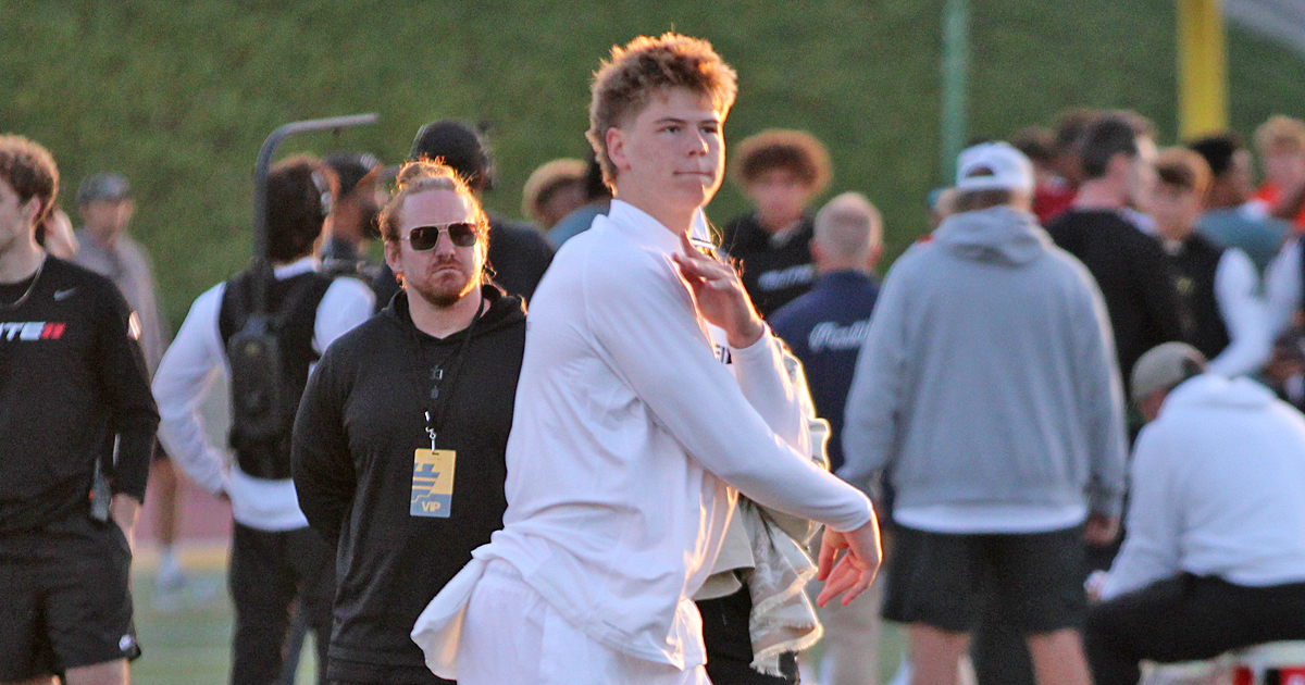 Kentucky QB commit Jake Nawrot continues to turn heads at the Elite 11 ...
