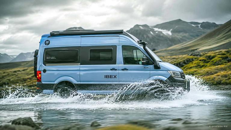 Sunlight IBEX 2026: furgoneta camper todoterreno, con base de ...