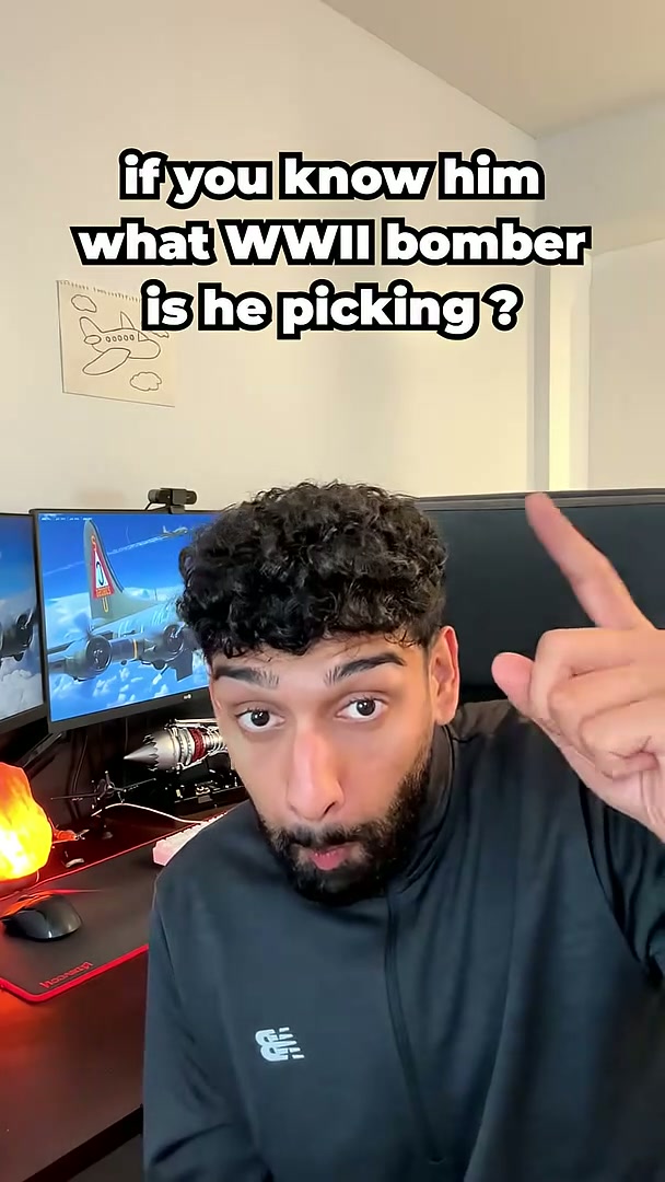 Can you guess his favorite WWII bomber?