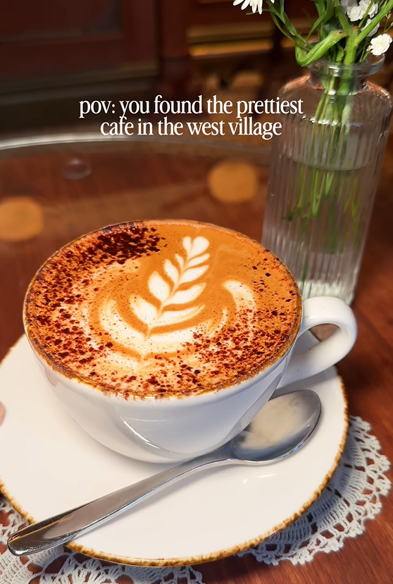 POV: Discovering a hidden gem café in New York’s West Village