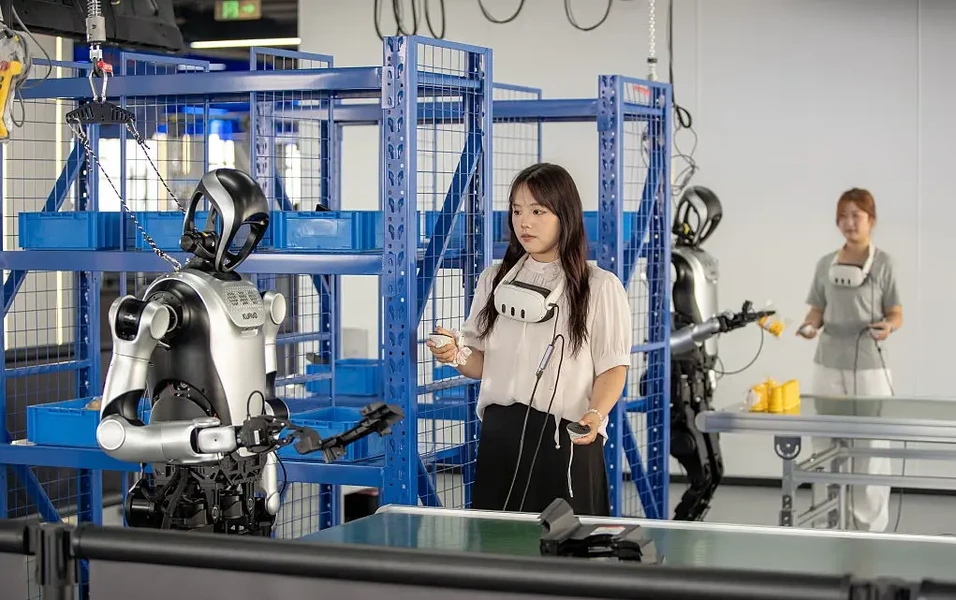 Humanoid trainers and security bots mark real-world rollout